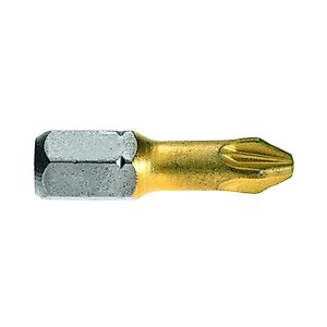 Bosch 2607001593 Screwdriver Bit PZ2 "Maxgrip" 25mm 3 Pcs