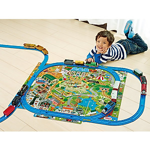Plarail Reply to box! Thomas the Tank Engine clean up play map