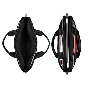 London Symbols Laptop Computer Bag Waterproof Shoulder Messenger Bag 13-15 inch Durable Laptop Tote Bag with Shoulder Strap Handle Lightweight Crossbody Briefcase