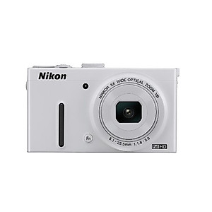 Nikon COOLPIX P330 12.2 MP Digital Camera with 5x Zoom (White)