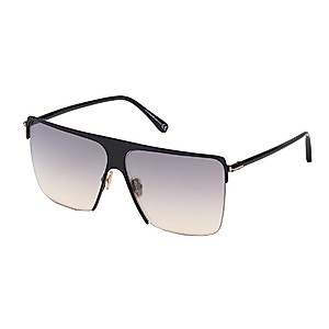 Tom Ford SOFI FT 0840 Shiny Black Silver/Smoke 61/11/140 women Sunglasses