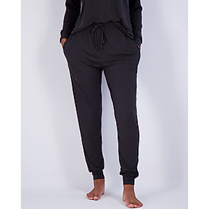 4 Piece: Womens Henley Button Down Shirt Jogger Lounge Sets Outfits for Women Sweatpants Sweatsuits Two Track Suits 2 Sexy Sweat Clothing Cute Trendy Joggers Matching Suit Pajama Sweats - SET 6, M