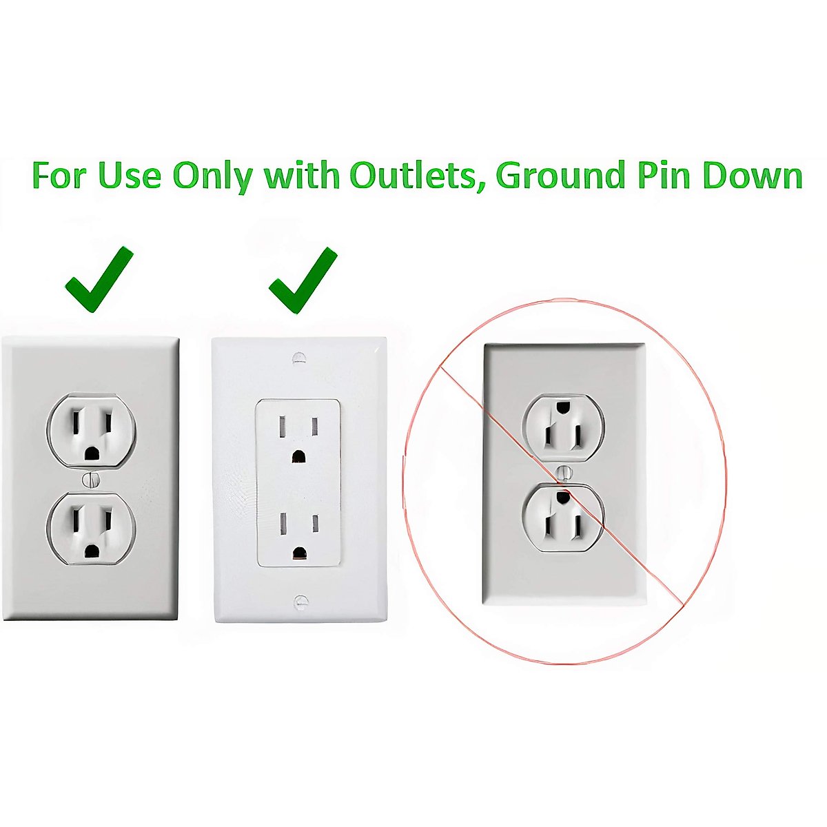 Sleek Socket No Shock Child Protector, Outlet & Plug Concealer with Protective Cord Clips, 8-Foot Flat Extension Cord with Multiple Outlets, Baby Proofing Outlet Cover, No Access To Dangerous Cords