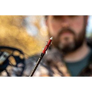 Crown Broadheads by Thorn - 100/125 Grain Broadheads for Crossbow/Compound Bow (100 Grain, Crossbow)