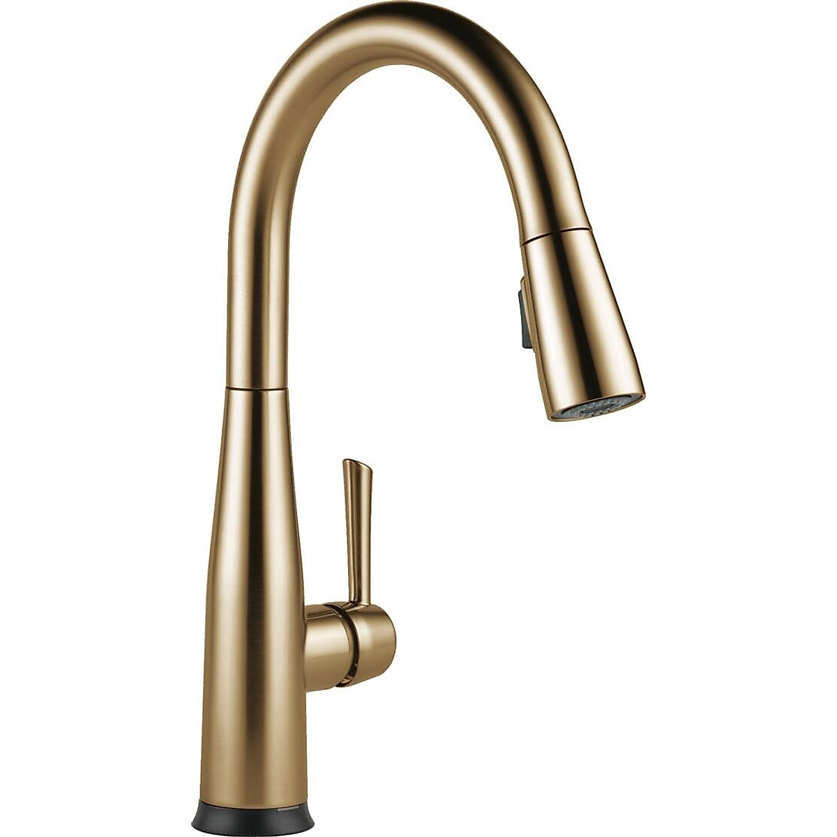 Delta Faucet Essa Touch Kitchen Faucet, Gold Kitchen Faucets with Pull Down Sprayer, Kitchen Sink Faucet, Touch Faucet for Kitchen Sink, Delta Touch2O Technology, Champagne Bronze 9113T-CZ-DST