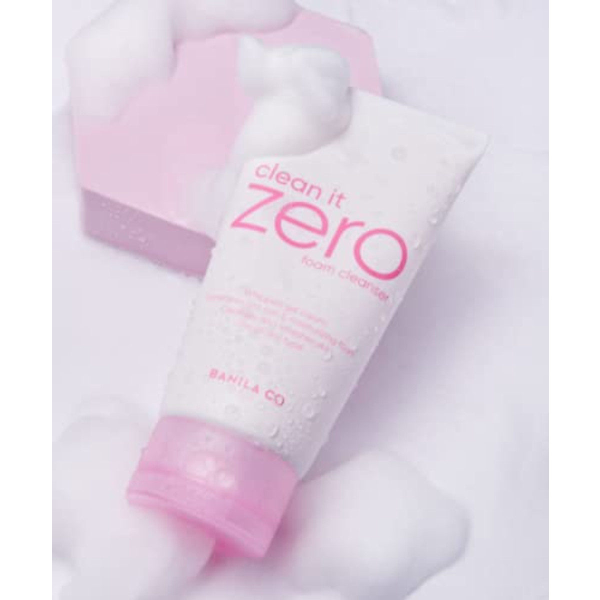 BANILA CO NEW Clean It Zero Foam Cleanser 150ml, all skin types, creamy foam cleanser with natural herbs