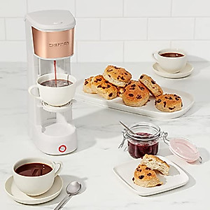 Chefman InstaCoffee Max, The Easiest Way to Brew the Boldest Single-Serve Coffee, Use Fresh And Flavorful Grounds or K-Cups With A Convenient Built-In Lift, Ivory