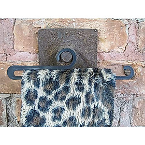 NAHANCO 305078048 Plastic Scarf/Tights/Leggings Hanger, 7 1/4", Black (Pack of 100)