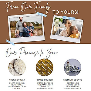 Nika's Home Coffee Latte Soy Candle - 12oz Mason Jar - Non-Toxic Soy Candle-Hand Poured Candle- Handmade, Long Burning Candle-Highly Scented Candle-All Natural, Clean Burning Candle