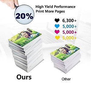 Remanufactured Toner Cartridge Replacement for Canon 046H | CRG-046H | CRG046H for Canon MF733Cdw MF731Cdw MF735Cdw LBP654Cdw Printer (1-Pack, Black)