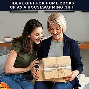 Home Hero 32 Pcs Stainless Steel Kitchen Utensils Set - Nonstick Stainless Steel Cooking Utensils Set - Heat Resistant Kitchen Essentials & Metal Kitchen Gadgets (32 Pcs Set with Utensils Holder)