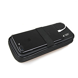 Hermitshell Hard EVA Travel Case Fits Quick Charge 3.0 RAVPower 20100mAh Portable Charger Qualcomm Certified QC 3.0 Input & Output USB C Type-C Port Backwards Compatibility Power Bank