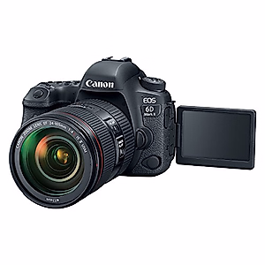 Canon EOS 6D Mark II DSLR Camera with EF 24-105mm USM Lens - WiFi Enabled (Renewed)