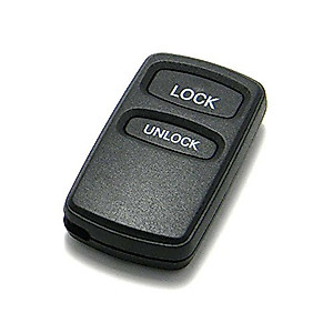 Replacement Case Compatible With Mitsubishi 2-Button Key Fob Remote (FCC ID: OUCG8D-525M-A, P/N: MR587983)