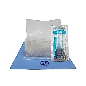 Krystal Latex-Free Sterile Ultrasound Probe Covers 6 x 48" - 25/Box