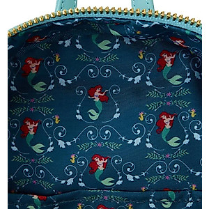 Loungefly Disney The Little Mermaid Ariel Princess Lenticular Mini Backpack