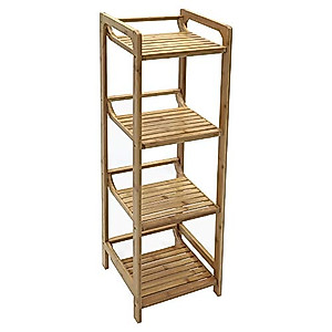 Redmon Bamboo 4 Tier Shelf