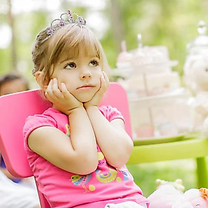 Lovelyshop Purple Gems Rhinestone Tiara for Little Kid Big Kid Prom Birthday Prinecess Crown