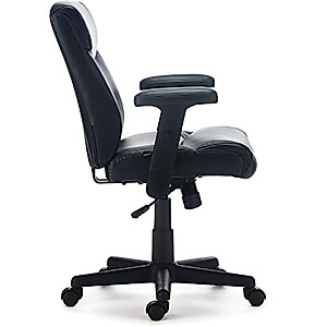 STAPLES Traymore Luxura Managers Chair, Black, 2/Pack (59425-Ccvs)