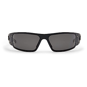 Gatorz Eyewear, Magnum Model, Aluminum Frame Sunglasses - Blackout Tactical Style/Smoked Polarized Lens