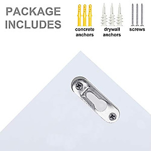 Wooden Key and Mail Holder for Wall Decorative, Rustic Wall Mounted Entryway Organizer with 5 Hooks - Perfect Home Hanging Decor for Office, 100% Pine Wood, 11.8" x 5.9" (White, HomeSweetHome)