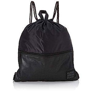 Mandarina Duck Women's Spirit Backpack, Black, Taglia Unica