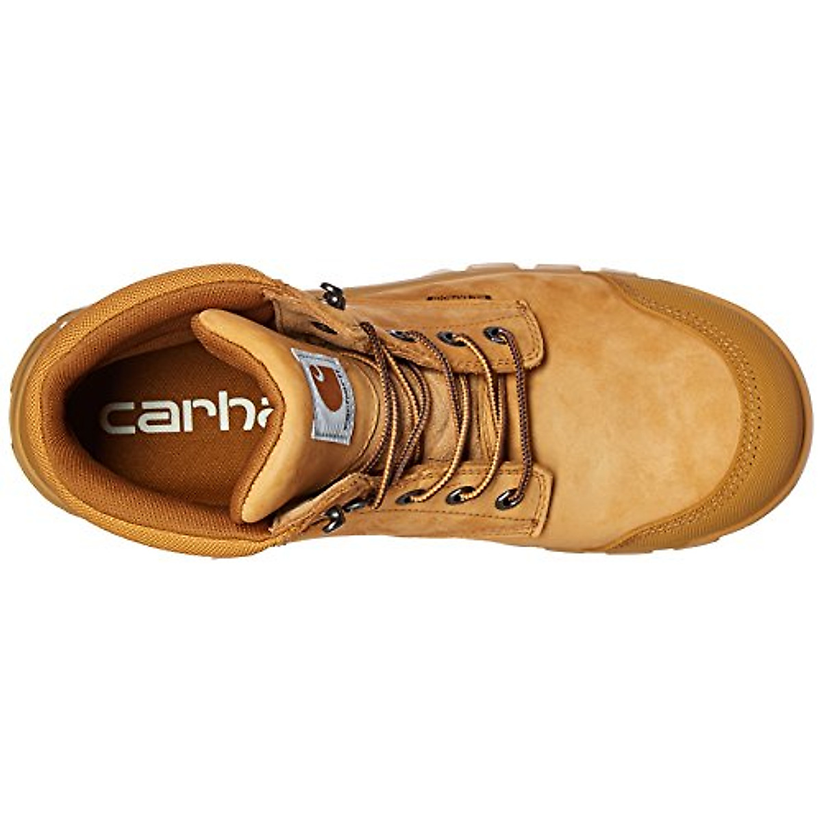 Carhartt Men's 6" Rugged Flex Waterproof Breathable Composite Toe Leather Work Boot CMF6356, Wheat, 11 W US