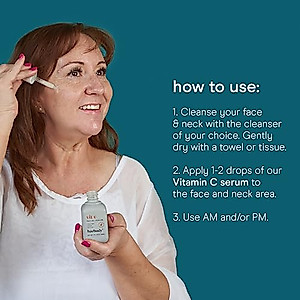 Baebody Made in USA Vitamin C Face Serum - Vitamin C Serum for Dark Spots & Dull Skin - Day & Night Vitamin C Serum for Face - Vit C Serum Hyaluronic Acid & Vitamin E, 1 fl oz/30 ml