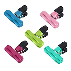 Bag Clips, Food Bag Clips, Kitchen Clips for Refrigerator Food Storage Packages, Snack Bags, Photos - Clip Clips for Home, Office, School and More