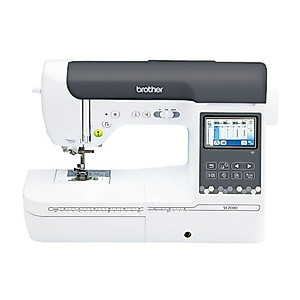 Brother SE2000 Computerized Sewing and Embroidery Machine with LCD Display with Sewing Bundle (4 Items)
