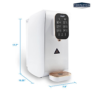 Templeton Reverse Osmosis 4 Stage Multi Temperature Countertop Water Purifying Dispenser
