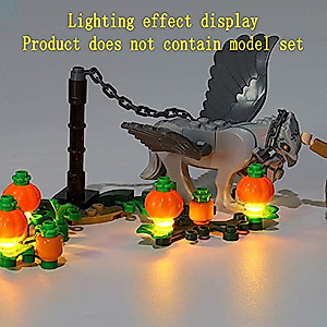 GEAMENT Light Kit for Hagrid's Hut Buckbeak's Rescue - Compatible with Lego 75947 Toy Hut Building Set (Model Set Not Included)