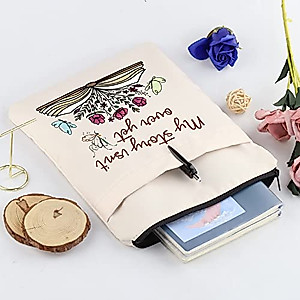 VAMSII Semicolon Book Sleeve My story isn't over yet Fighter Warrior Semicolon book sleeve(My story isn't over yet)