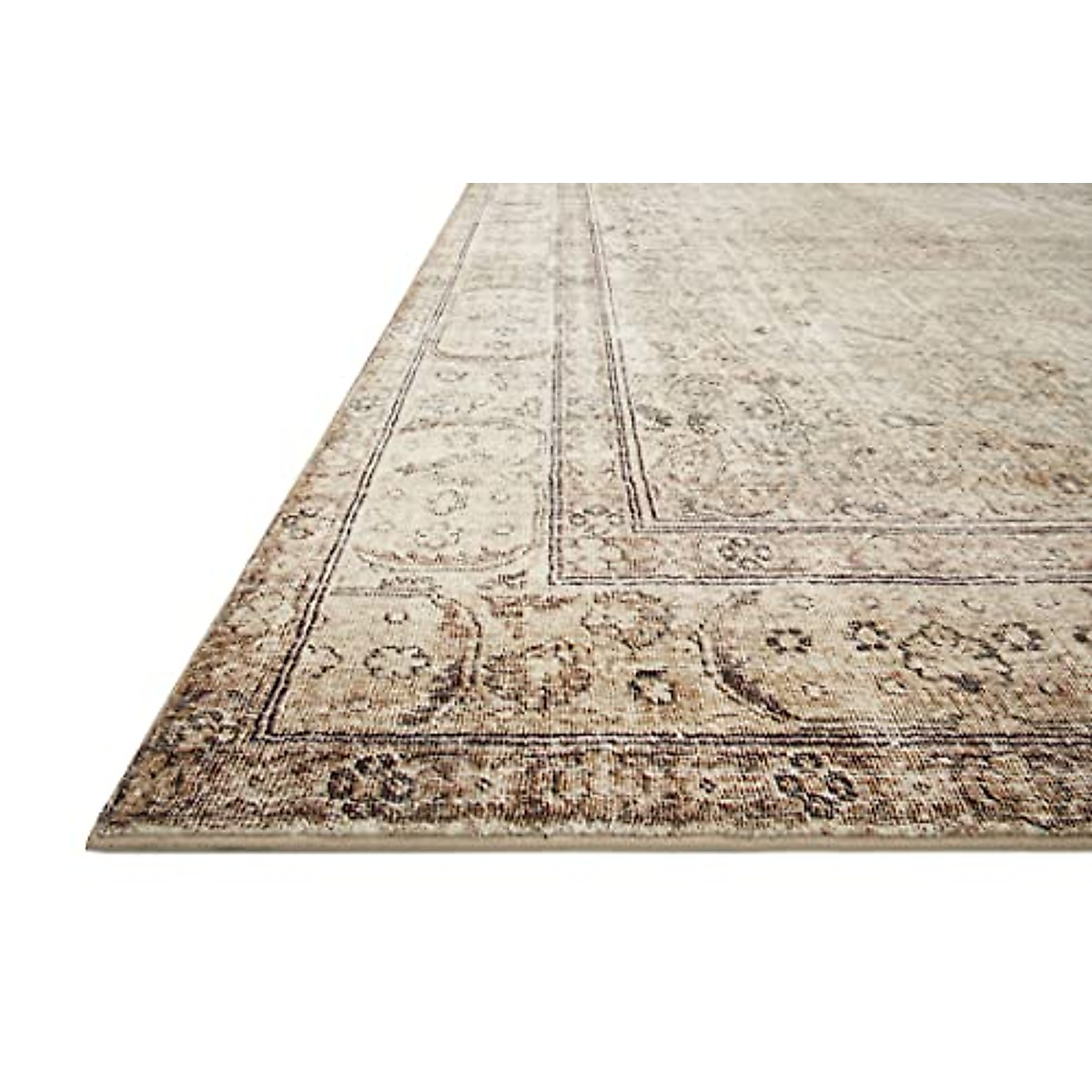 Loloi II Margot Collection MAT-01 Antique/Sage, Traditional 7'-6" x 9'-6" Area Rug
