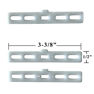 Vertical Blind Fabric Inserts - for Top Pocket to Hold Vanes (24 Pack)