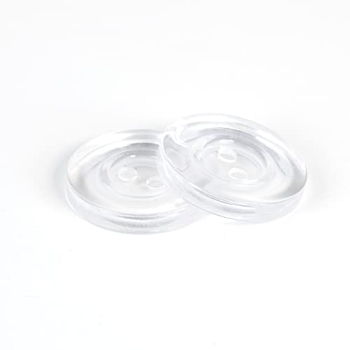 Dritz Transparent, 17mm, 16 pcs Inner Buttons, Clear Count