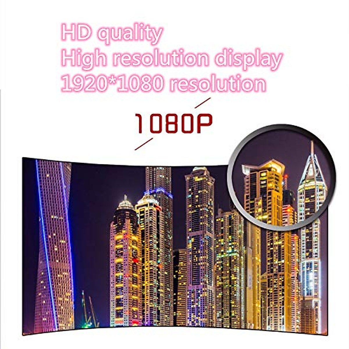 Gaming Curved Display,IPS Screen Display with HDMI,32-inch 1080P Full HD Monitor 75Hz,Wide Viewing Angle 178˚Suitable for Laptops, PC, MacBook Pro, Xbox, PS4