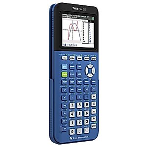 Texas Instruments TI-84 Plus CE Blueberry Graphing Calculator
