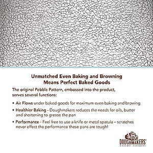 Doughmakers Sheet Cake Commercial Grade Aluminum Bake Pan 13" x 18.5"