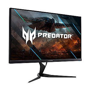 Acer Predator XB323U GPbmiiphzx 32" WQHD (2560 x 1440) IPS NVIDIA G-SYNC Compatible Monitor, VESA Certified DisplayHDR600, Up to 0.5ms, 170Hz, (1 Display Port, 2 HDMI and 4 USB 3.0), Black