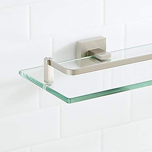 Signature Hardware 295795 Albury 19-5/8" Glass Bathroom Shelf