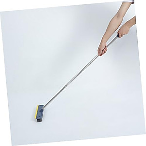 OKUMEYR Floor Cleaning Brush Outdoor Push Broom Scrubbing Floor Brush Floor Broom Push Broom Brush Shower Scrubber Push Sweeper Broom Deck Brushes for Scrubbing Heavy Duty Tile Broom Pp