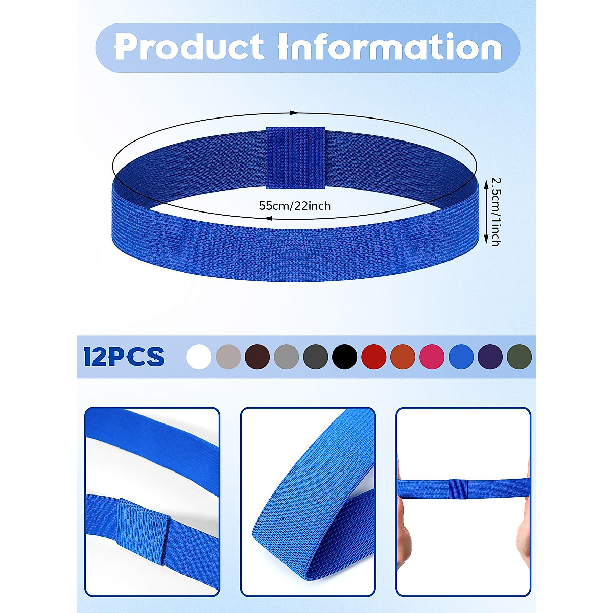 Breathffy 24 Pcs Stretchable Hat Bands Natural Assorted Hat Feathers Hat Ribbons for Panama Hat Western Costume Headwear (Classic)