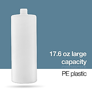 Soap Dispenser for Kitchen Sink, OUEN Brushed Nickel Built in Pump Soap Dispensers, Stainless Steel Sink Soap Dispenser or Lotion Dispenser Pump with Above the Sink Refillable 17OZ Large Liquid Bottle