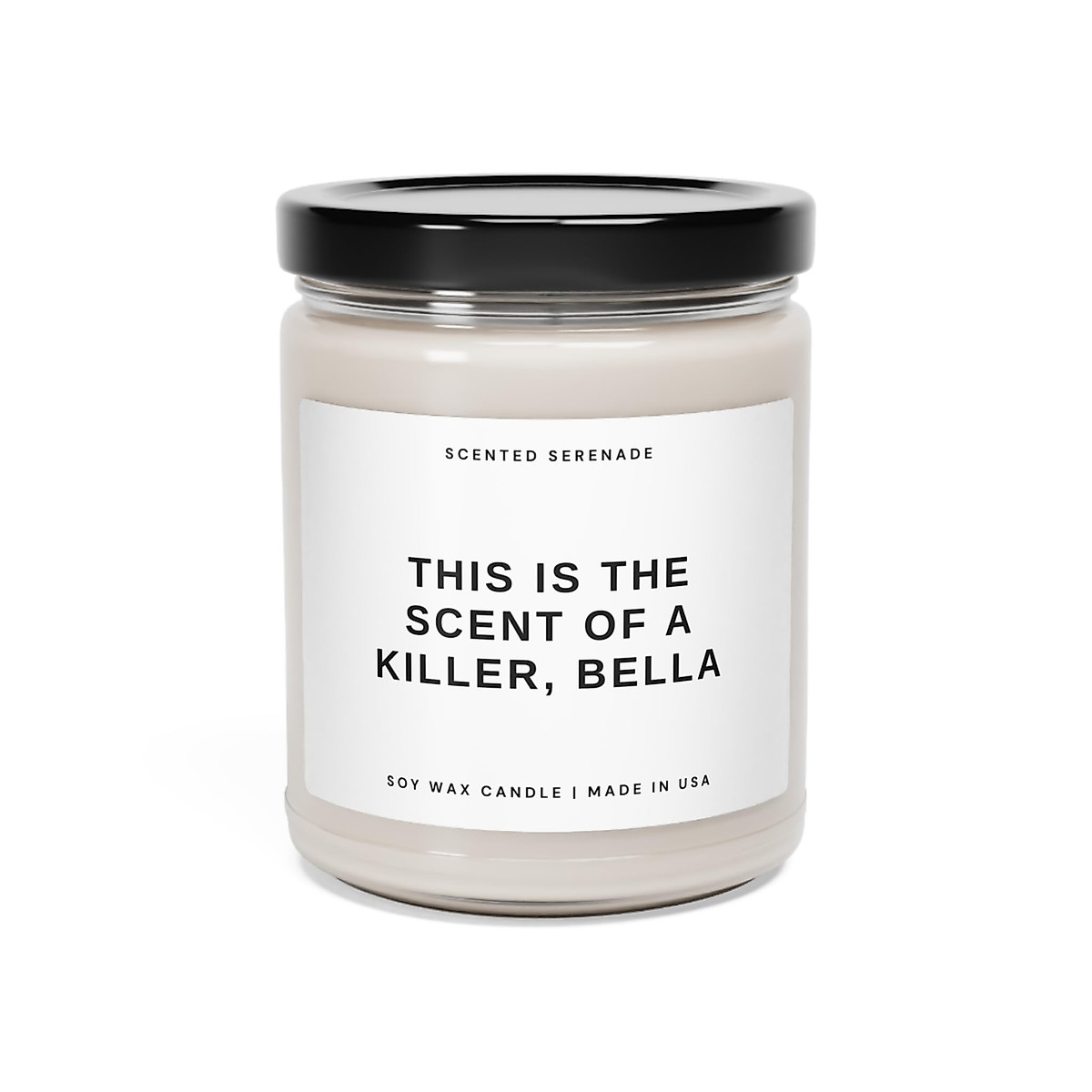 Scent of A Killer Bella Candle, Edward Cullen Candle, Bella Swan, Vampires, Celebrity Candle, Robert Pattinson Gift, Soy Wax Candle - 9oz