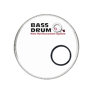 ahead AOBR4 4 inch O Bass Drum-Brass