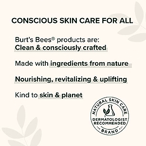 Burt’s Bees Foaming Face Wash, BHA Breakout Defense Cleanser for All Skin Types, Washes Away Impurities & Excess Facial Oil, With a Prebiotic, 8 Oz.