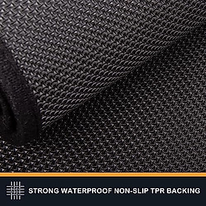 PURRUGS Dirt Trapper Indoor Door Mat 20" x 31.5", Non-Slip Machine Washable Entrance Rug, Shoes Scraper, Dog Door Mat, Super Absorbent Welcome mat for Front Door, Entry, Muddy Wet Shoes and Paws