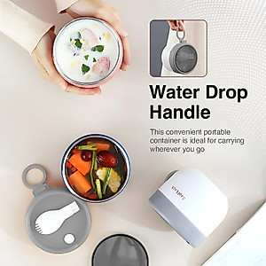 Grehge tainer 20oz Canning Jars Food Storage Containers With Lids Meal Prep Containers Reusable Yogurt Cups Cereal Containers Storage Lunch Box Containers Overnight Oats Containers With Lid (White)