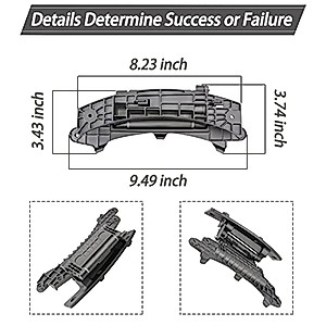 Upgrade 8183202 WP8183202 Washer Door Hinge(OEM), Compatible with Whirl-Pool Duet Washer Door Hinge, WFW9500TC01 WFW9200SQA WFW9200SQA12 WFW9450WW00 MHWE300VF00 MHWE300VW11 WFW9400SW02 WFW9400SW04
